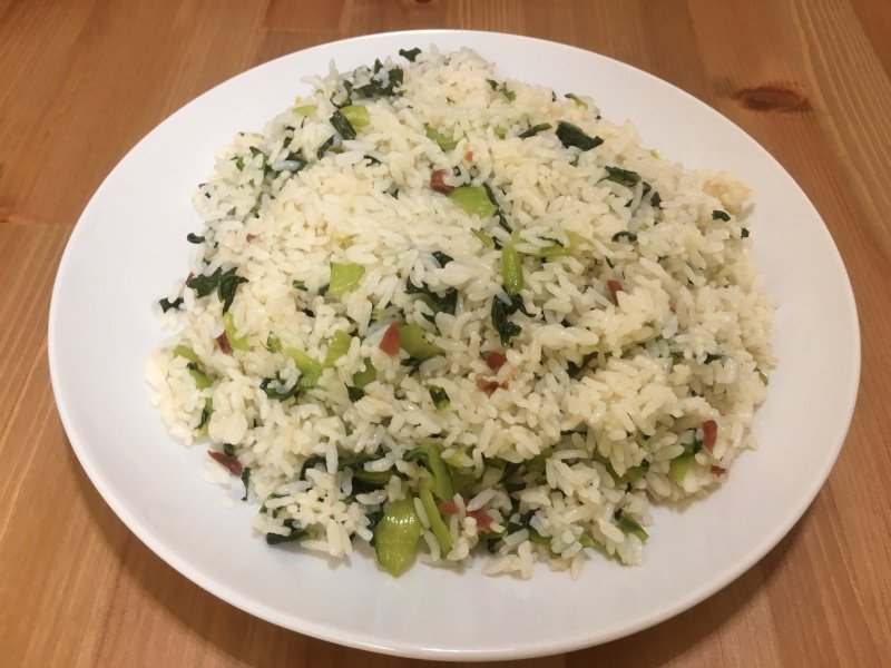 上海菜飯Shanghai Vegetable Rice食譜、做法 | JessicaKitchen的Cook1Cook食譜分享